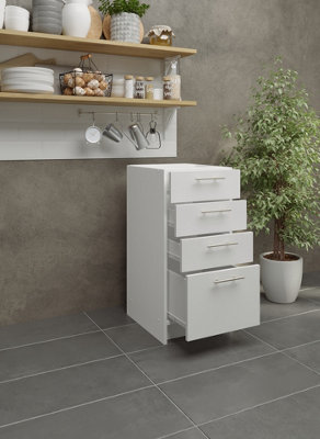 JD Greta Kitchen Base Drawer Unit 400mm Cabinet With Fronts 40cm ...