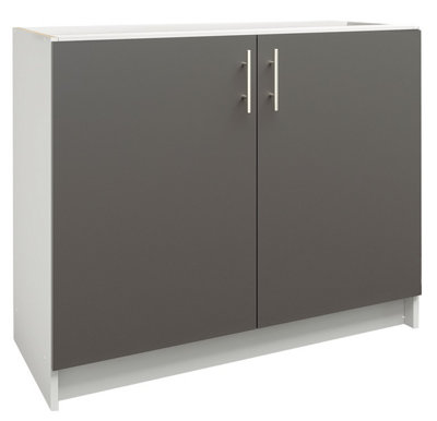 JD Greta Kitchen Base Unit 1000mm Storage Cabinet With Doors Shelf ...