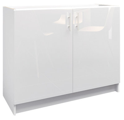 JD Greta Kitchen Base Unit 1000mm Storage Cabinet With Doors Shelf ...