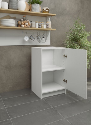 JD Greta Kitchen Base Unit 500mm Storage Cabinet With Door Shelf 50cm ...