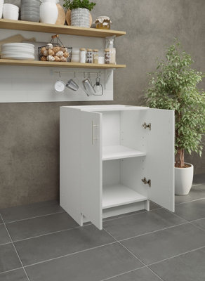 JD Greta Kitchen Base Unit 600mm Storage Cabinet With Doors Shelf 60cm ...
