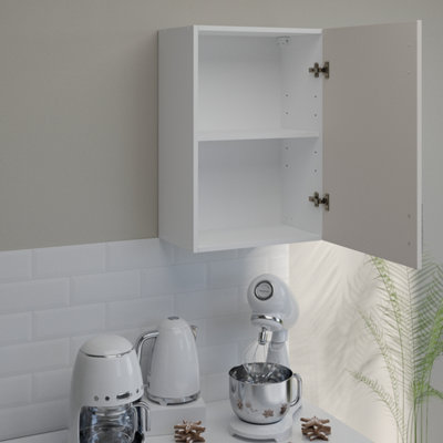 JD Greta Kitchen Wall Unit 500mm Storage Cabinet With Doors and Shelf ...
