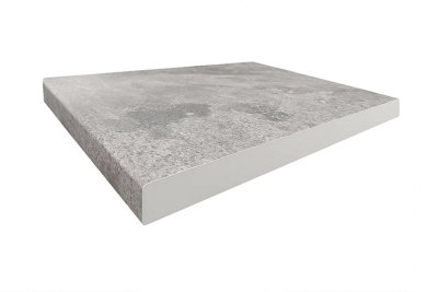 JD Greta Pre-Cut Kitchen Worktop Granite Effect 400mm + Edging Strip 38mm