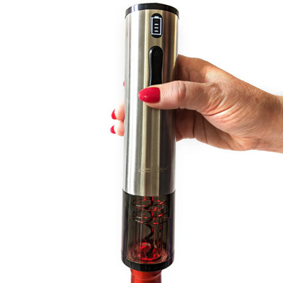 JEAN PATRIQUE Electric Wine Opener Gift Set with Foil Cutter Automatic ...