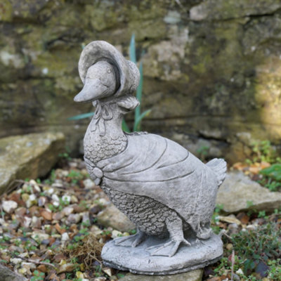 Jemima Puddle Duck Stone Statue Beatrix Potter British Made Outdoor ...