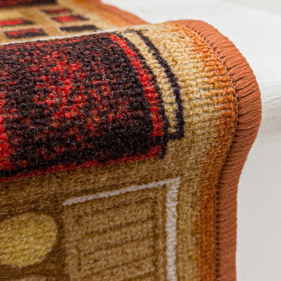 Jena Stair Runner - Hardwearing, Non-Slip & Durable Carpet for Stairs ...