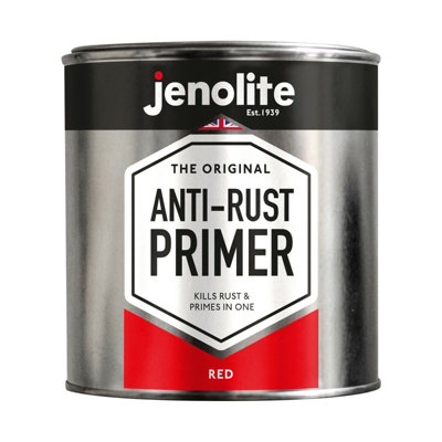 Jenolite Anti-Rust Primer Oxide Corrosion Resistant Spray - Red - 1l