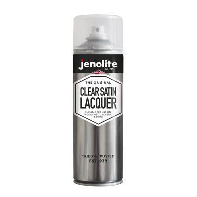 Jenolite Clear Lacquer Spray - Satin - 500ml - 3-Pack