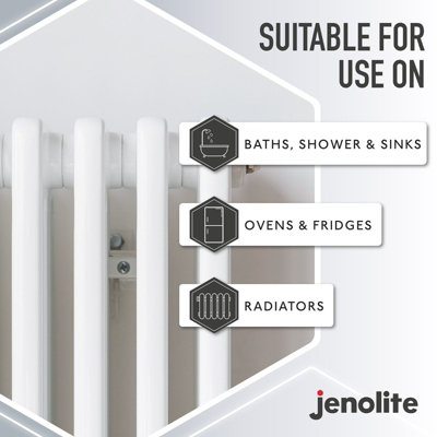 Jenolite Enamel Touch Up Paint - White - 20ml