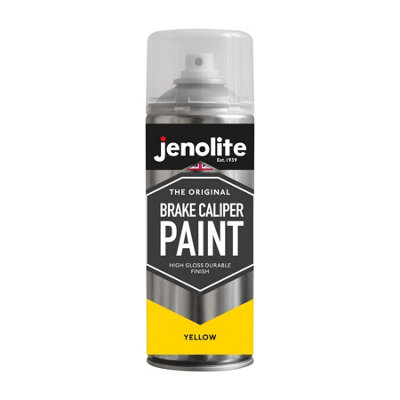 Jenolite High Gloss Brake Caliper Paint - Yellow - 400ml