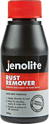 Jenolite Non-Drip Thick Liquid Rust Remover - 150g
