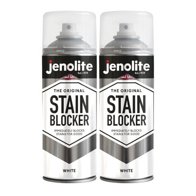 Jenolite Stain Block Damp Seal Paint - White - 400ml - 2-Pack