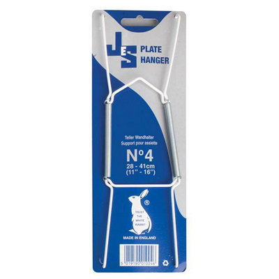 JES Hanging Plate Wire No 4 (28cm-41cm) One Colour (One Size)
