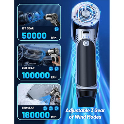 JET DRY BLOWER MINI TURBO JET AIR BLOWER 160000 RPM ELECTRIC JET FAN