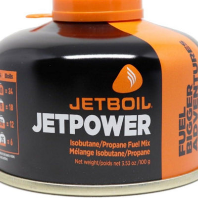 Jetboil Jetpower Fuel 100g Gas Canister