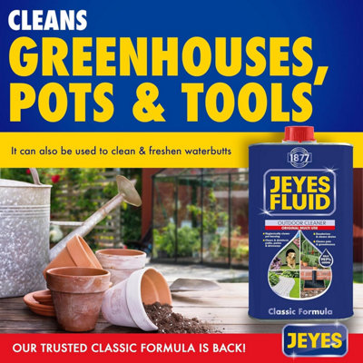 Jeyes Fluid Classic Original Outdoor Cleaner 5L Tin