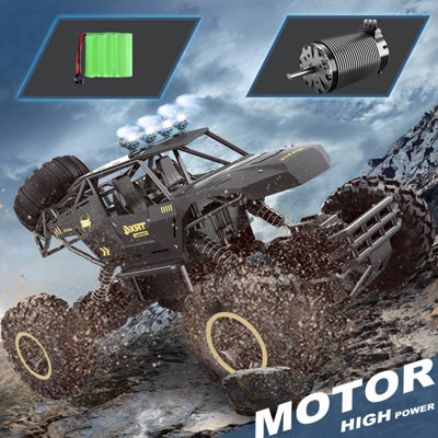 Jiakora Powerful Off-Road RC Car 4WD Monster Truck with Metal Shell and ...