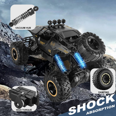 Jiakora Powerful Off-Road RC Car 4WD Monster Truck with Metal Shell and ...