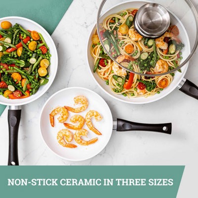 JML - Ceracraft Pro Pan Red 28cm Our beautiful, ultra-non-stick pans ...