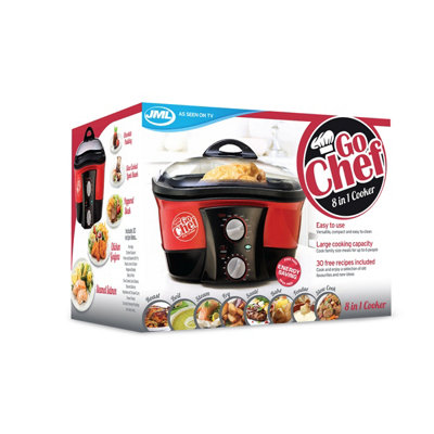 JML Go Chef 8-in-1 Cooker - Fast, convenient all-in-one multi-cooker