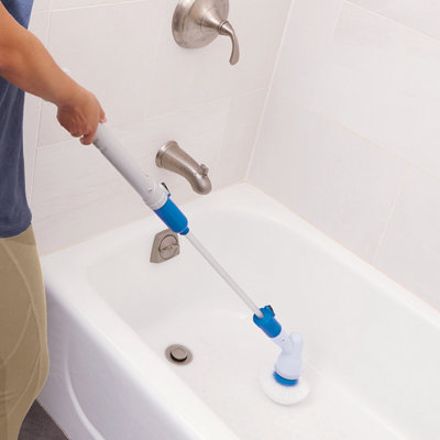 JML Hurricane Spin Scrubber The Reach Anywhere Cordless Electric Scrubber
