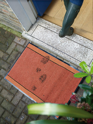 JML - Magic Carpet Large Terracotta Easily soaks up water, moisture ...