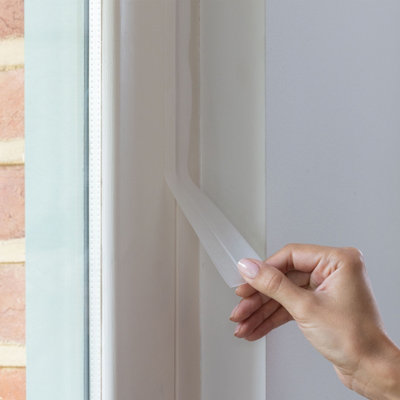 JML Navy Seal Draught Shield Tape - Flexible, self-adhesive draught-excluding tape for windows ...