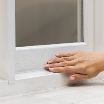 JML Navy Seal Draught Shield Tape - Flexible, self-adhesive draught-excluding tape for windows ...