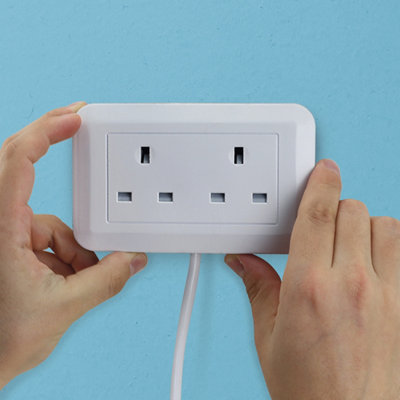 JML Presto Plug The plug extension that puts sockets where you need them