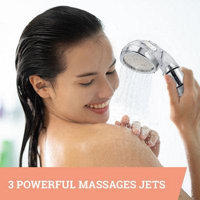 JML Pure Shower - The powerful, filtering shower head that increases ...