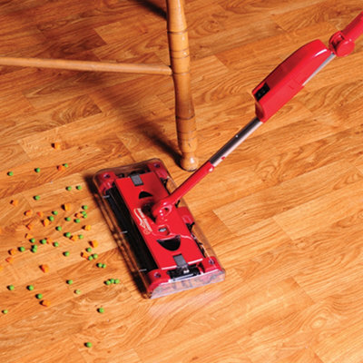 JML Swivel Sweeper - Battery-powered lightweight floor sweeper