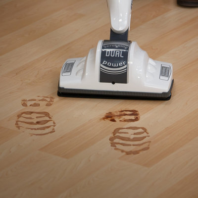 JML Vibratwin - Dual-action, deep-cleaning sonic floor cleaner that scrubs, cleans, polishes and ...