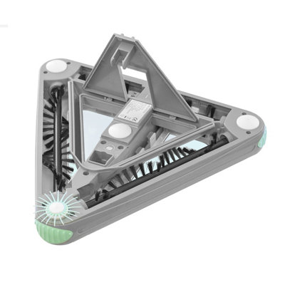 JML Zippi Sweeper - Triangular, cordless, lightweight, rechargeable ...