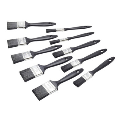 Job Done Budget Synthetic Paint Brush Set 10pc