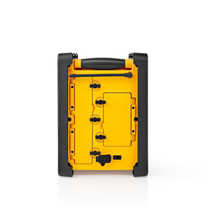 Job Site FM Radio with Bluetooth, IPX5 Water Resistant Portable Heavy ...
