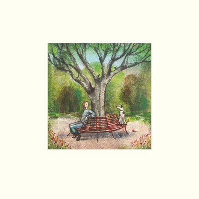 Joe Ramm A Roundabout Conversation Canvas Print Multicoloured (30cm x 30cm)