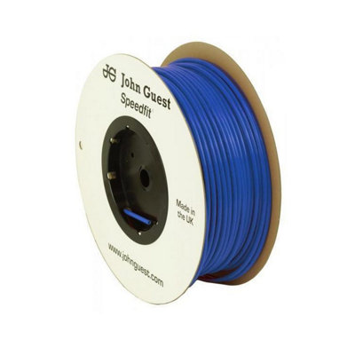 John Guest 1/4" LLDPE (Linear Low Density PolyEthylene) Tubing - Blue ...
