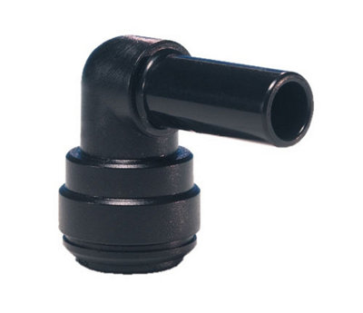 John Guest Speedfit 12mm Plug In Stem Elbow - PM221212E (Pack of 3)