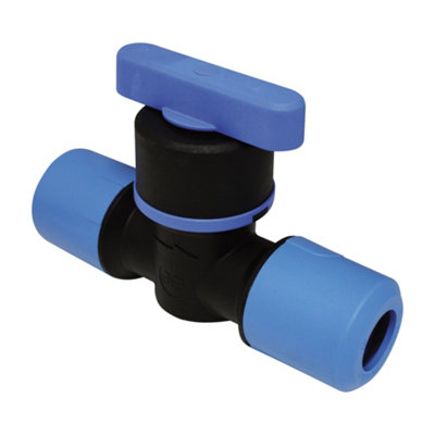 John Guest Speedfit Blue Stop Tap 32 X 32mm UGSTV3232 | DIY at B&Q