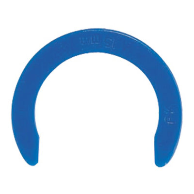 John Guest Speedfit Collet Locking Clip 15mm Blue (Pack Of 5)