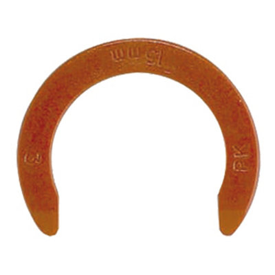 John Guest Speedfit Collet Locking Clip 15mm Red (Pack Of 5) | DIY at B&Q