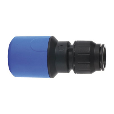 John Guest Speedfit Push Fit Blue Connector for PE-Copper Pipes - 25 X ...