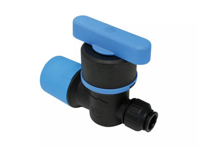 JOHN GUEST SPEEDFIT PUSH FIT BLUE STOP TAP 25MM X 22MM - PACK OF 2 FOR ...
