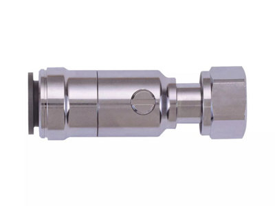 John Guest Speedfit Push Fit Chrome Plated Service Valve 15mm X 1/2 ...