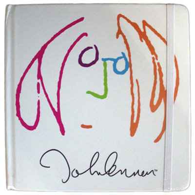 John Lennon Imagine Notebook White (One Size)