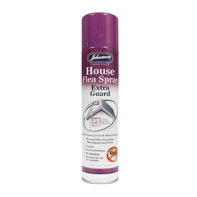 Johnson's Extra Guard House Flea Spray, 400 ml