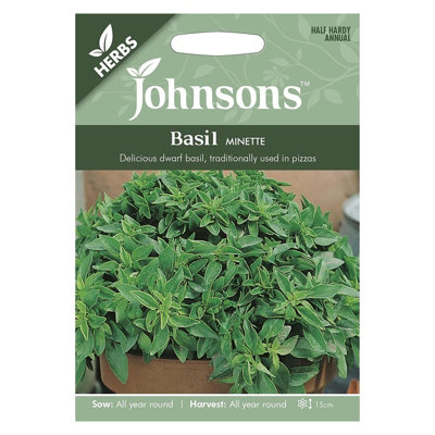Johnsons Basil Minette Herb Seeds