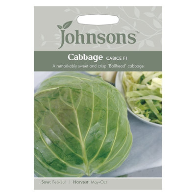 Johnsons Cabbage Cabbice F1 Seeds