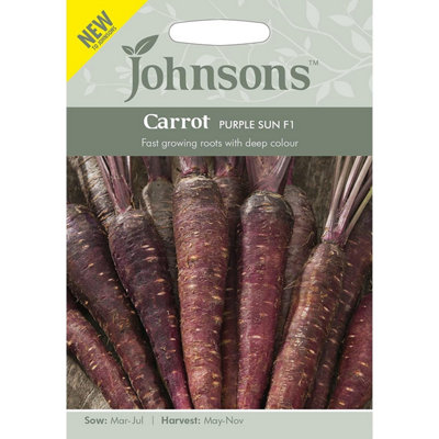 Johnsons Carrot Purple Sun F1 Seeds