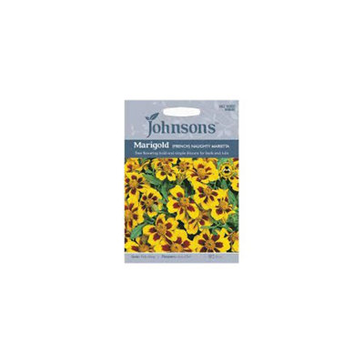 Johnsons Marigold French Naughty Marietta Flower Seeds